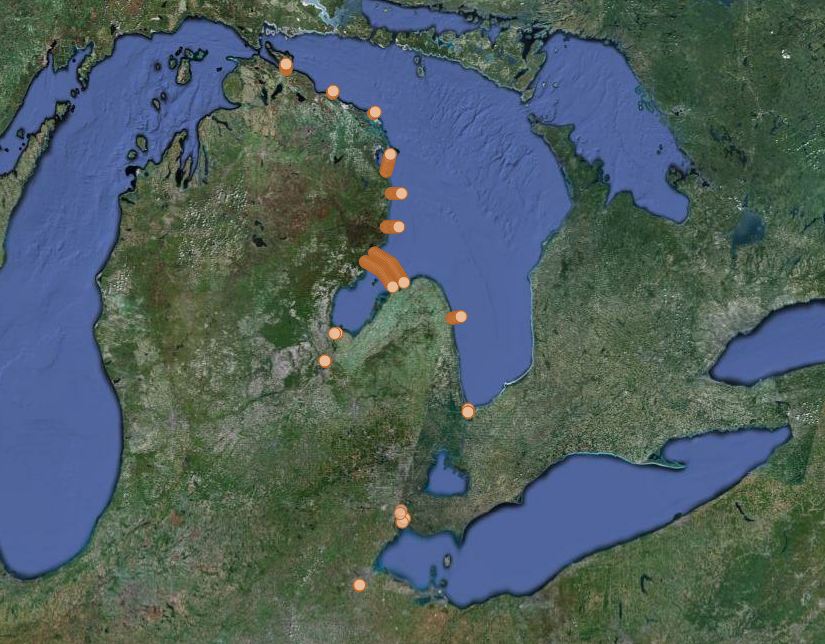 Saginaw Bay Walleye Migrating Further, Earlier, & a Great Lakes Beach ...